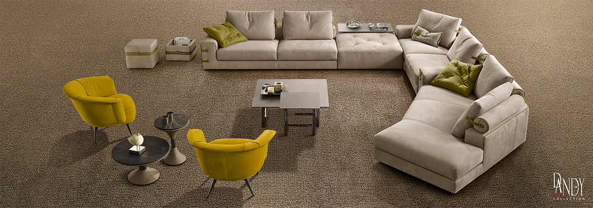 Gregory Leather Sofa | Gamma – ItalMod Furniture